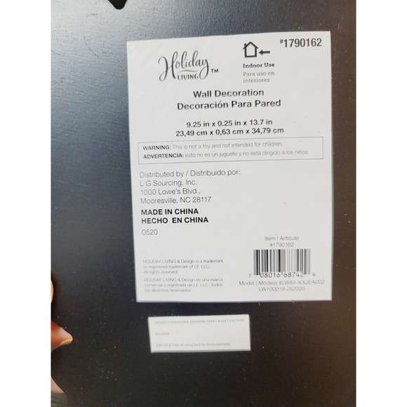 Holiday Living | Holiday | New Holiday Living Glitter Wood Halloween ...